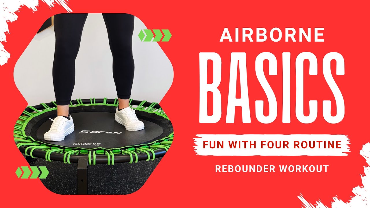 Beginner Rebounder Workout | Getting Airborne On Your Mini Trampoline ...