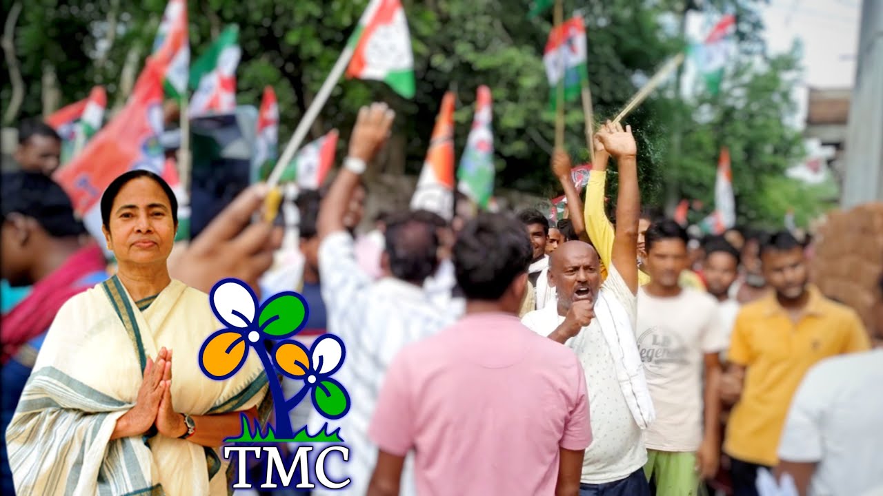 Vote for TMC vlog | TMC vlog Mamta Banerjee | बंगाल की शान ममता बनर्जी ...