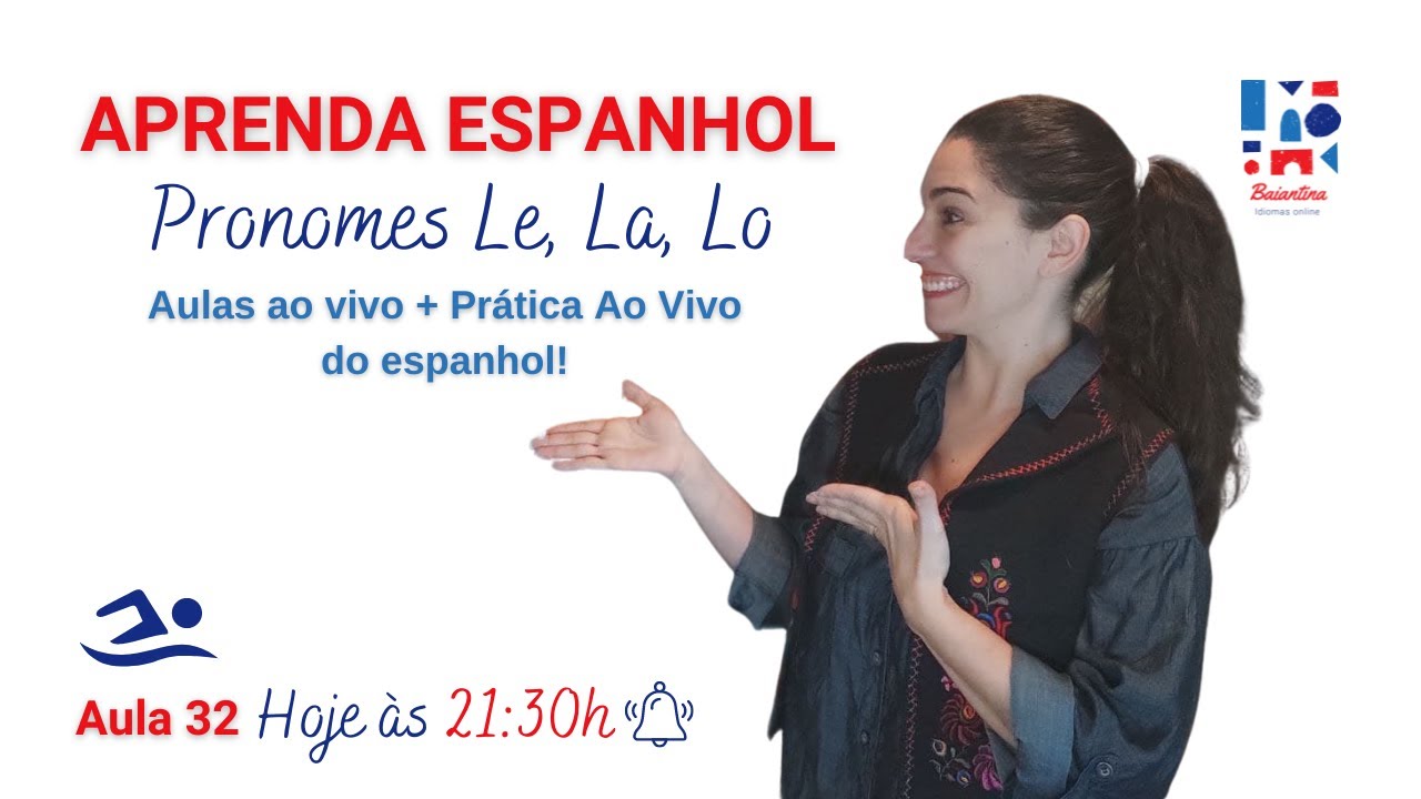 Pronomes Le, Lo, La - Espanhol - YouTube