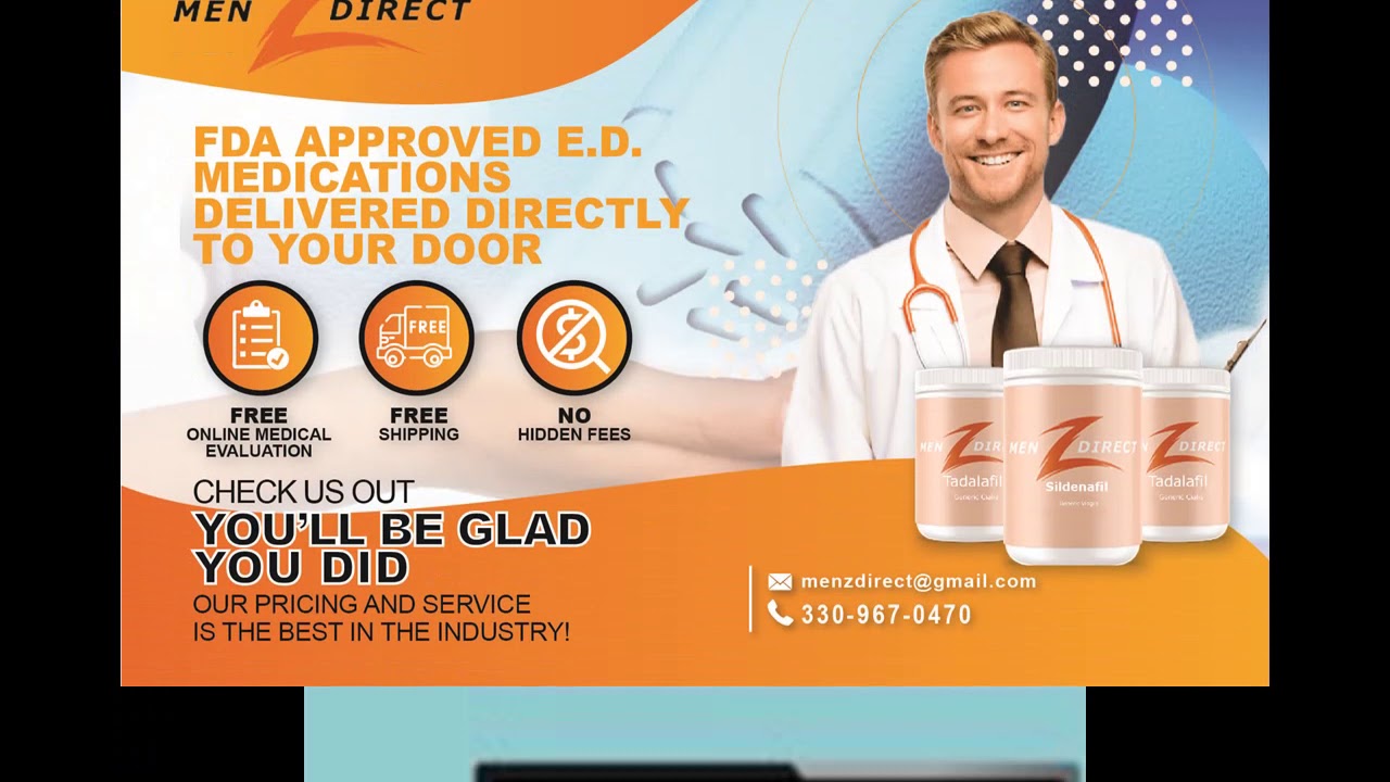 ED Meds Online - MenZ Direct - YouTube