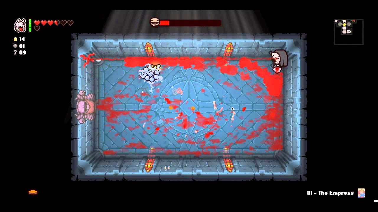 Binding of Isaac Rebirth| Killing Isaac with laser tears - YouTube