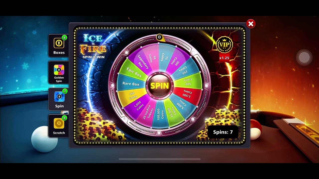 8 ball pool— crap game — 16 free spins get you nothing - YouTube