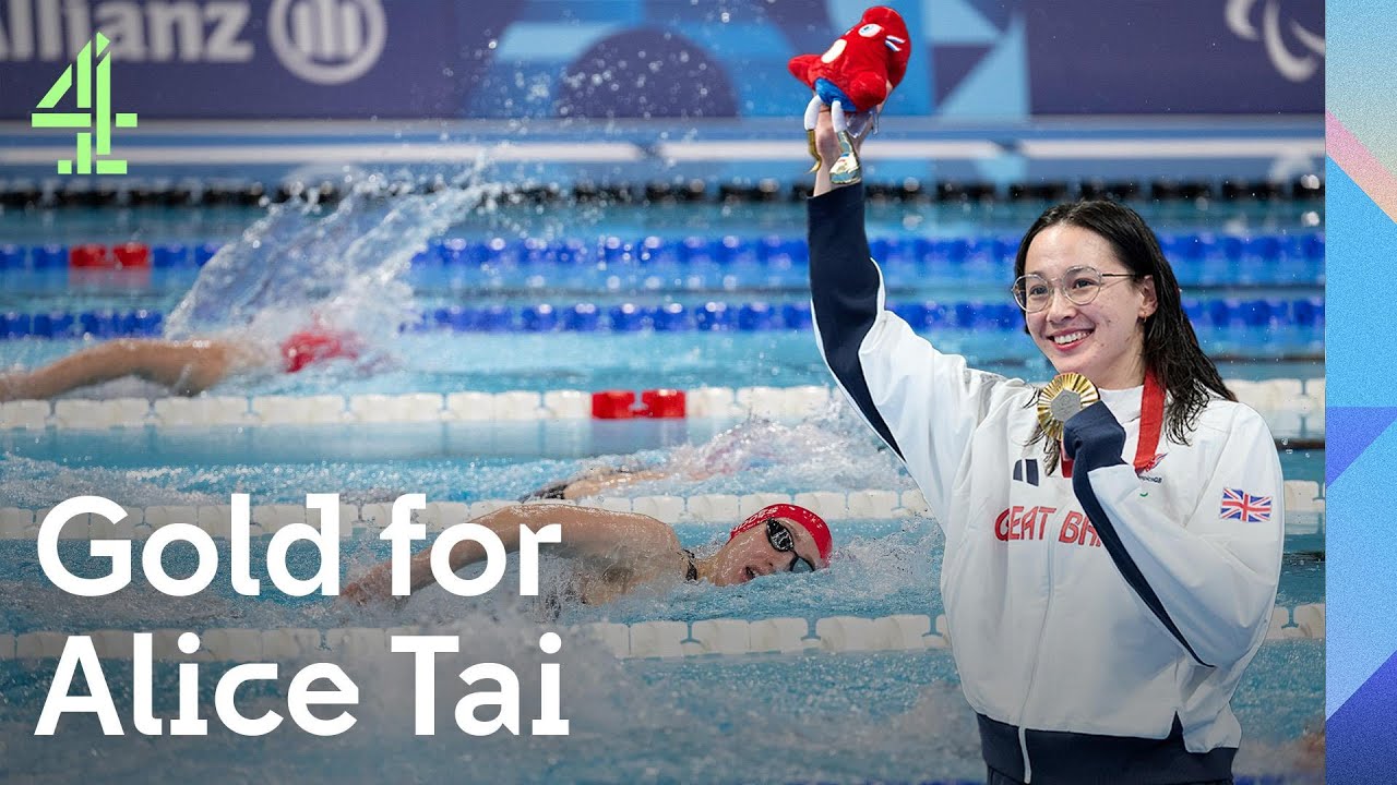 Alice Tai Dove Straight into Gold for ParalympicsGB Victory | Day 4 ...