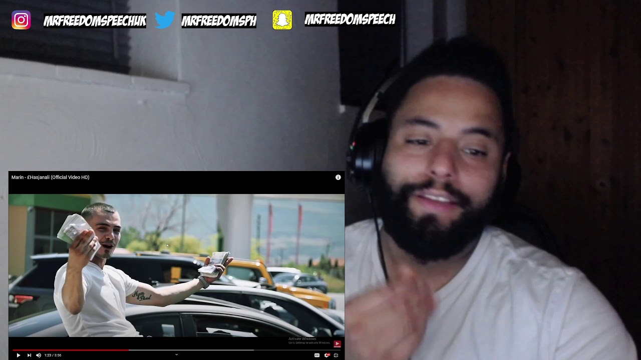 Marin - £Hasjanali (Official Video HD) (UK 🇬🇧 REACTION) TO ALBANIAN RAP ...