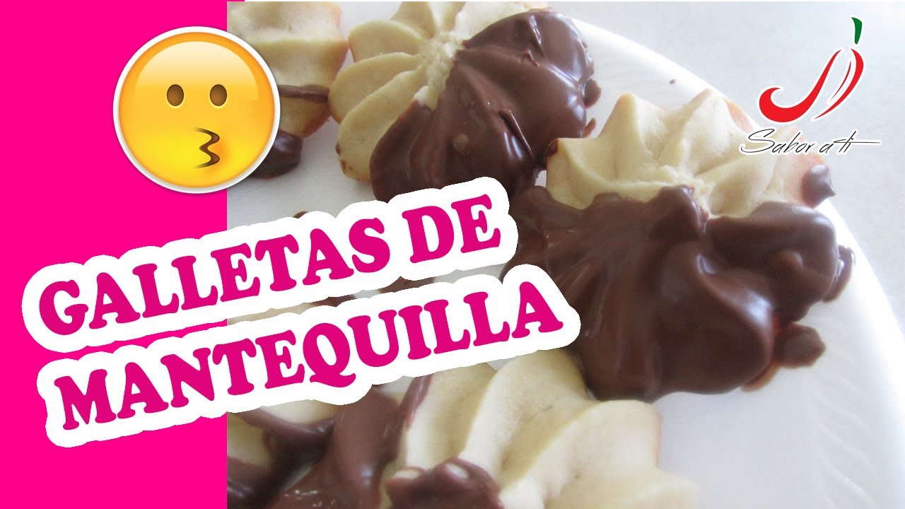 Prueba las ricas galletas de mantequilla pastisetas - YouTube