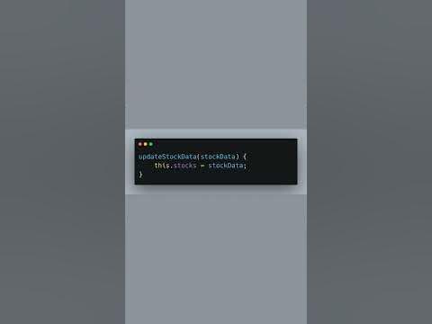Build a Real-Time Stock Ticker in Angular #coding - YouTube