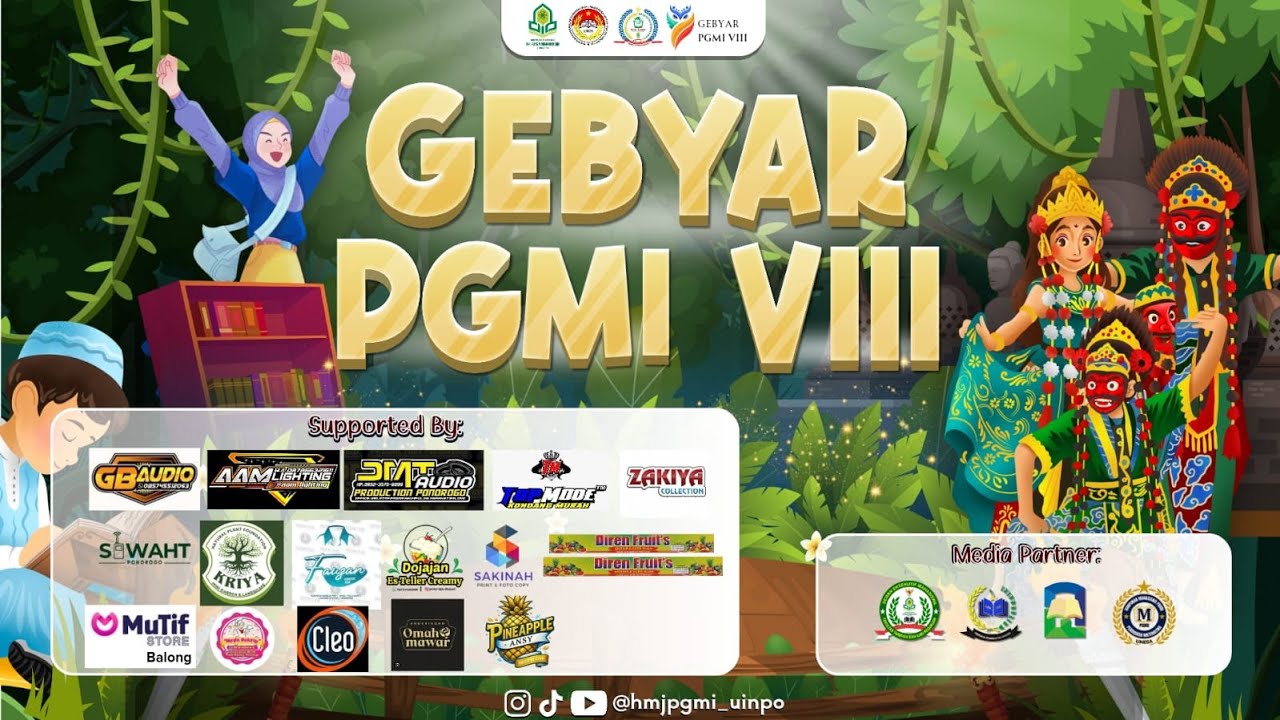 [LIVE] GEBYAR PGMI VIII | DAY 1 | HMJ PGMI UIN PONOROGO 2024/2025 - YouTube