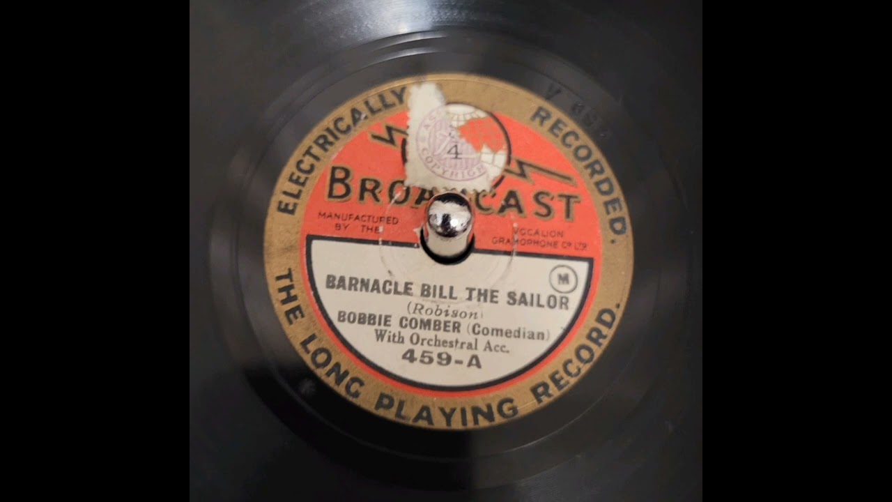 Bobbie Comber - Barnacle Bill The Sailor - YouTube