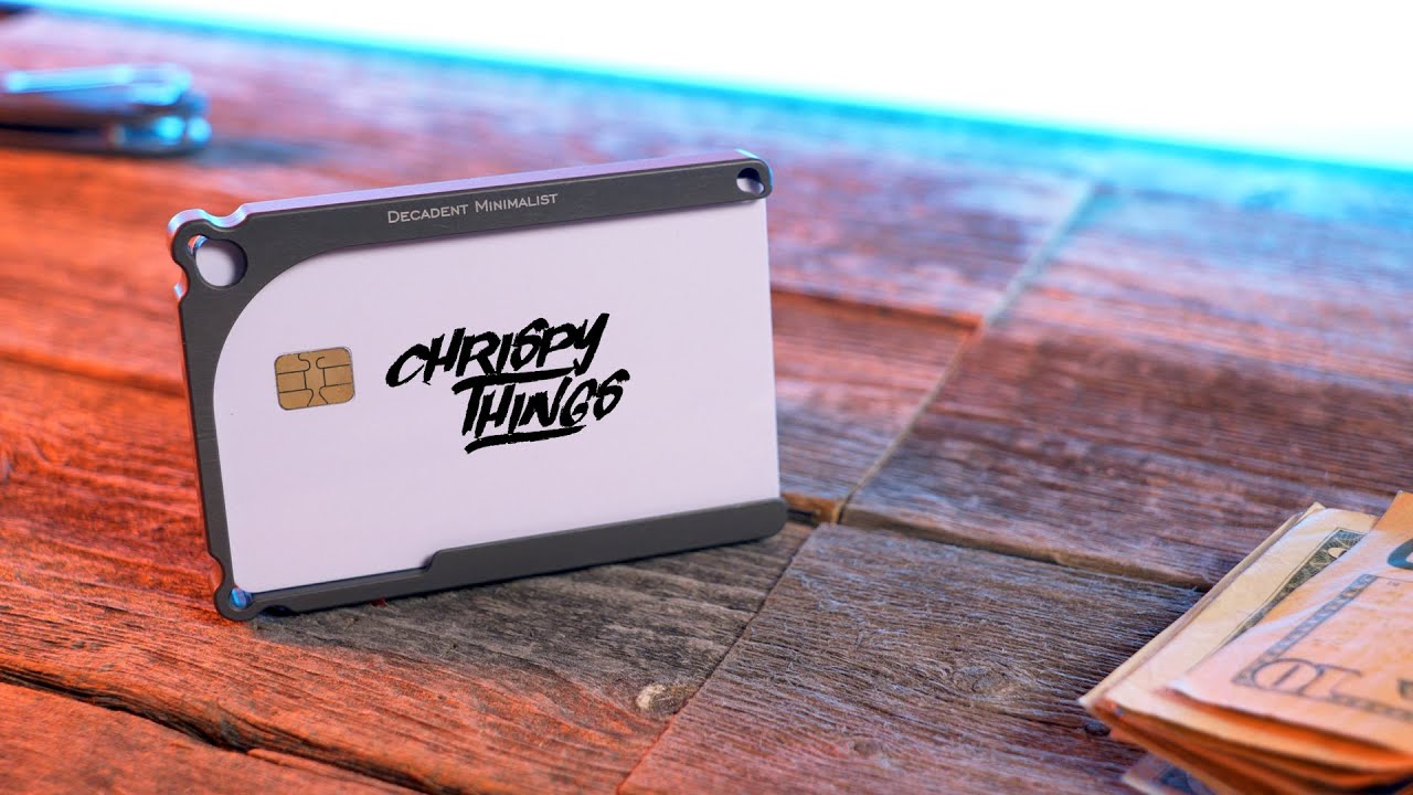 Decadent Minimalist DM1: The most MINIMALIST, minimalist wallet I've ...