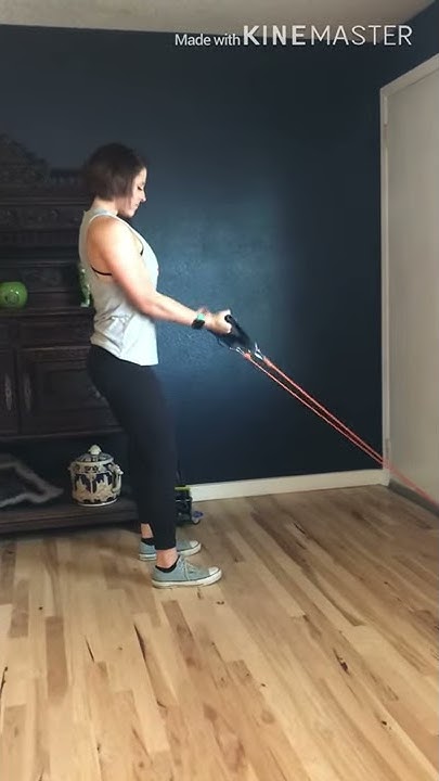 Banded Bicep Curls Youtube