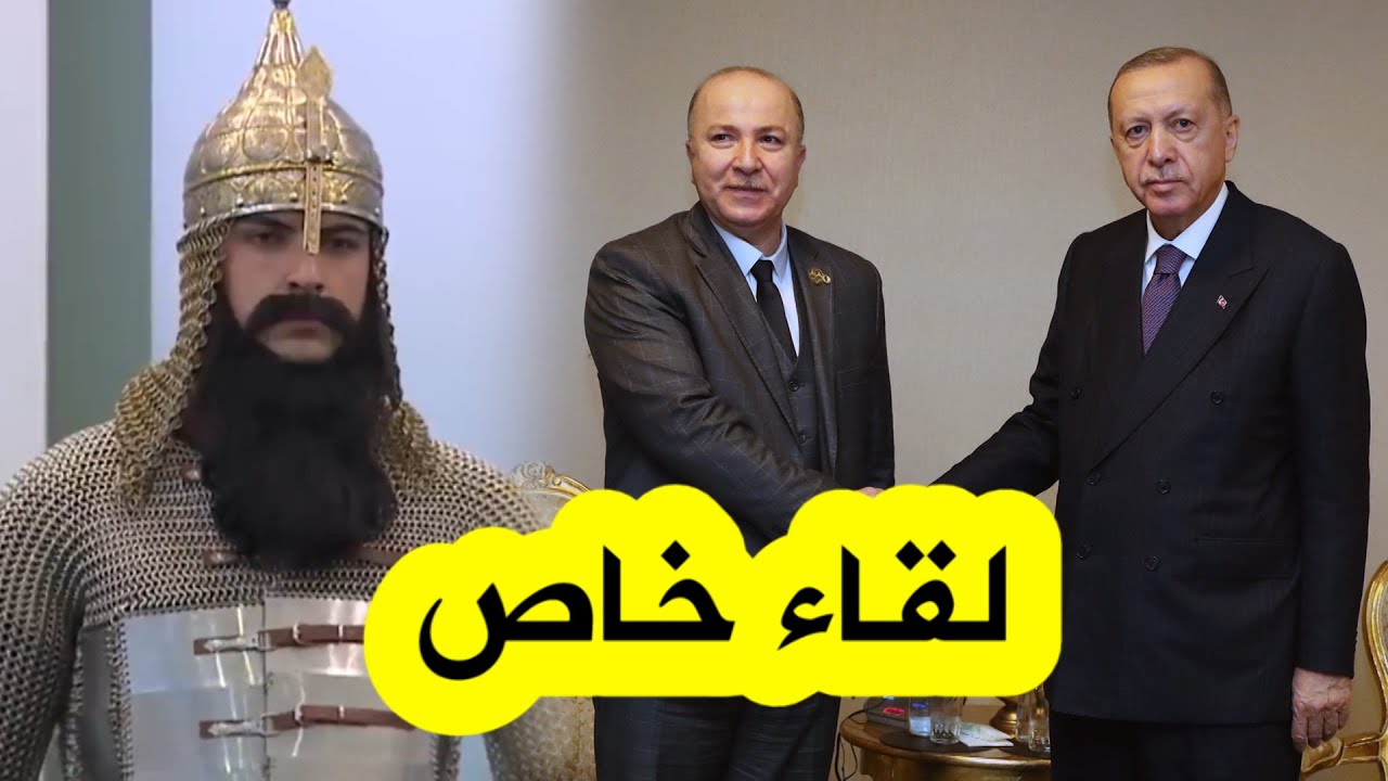 شاهدوا لحظة استقبال أردوغان للوزير الأول الجزائري أيمن بن عبد الرحمن في