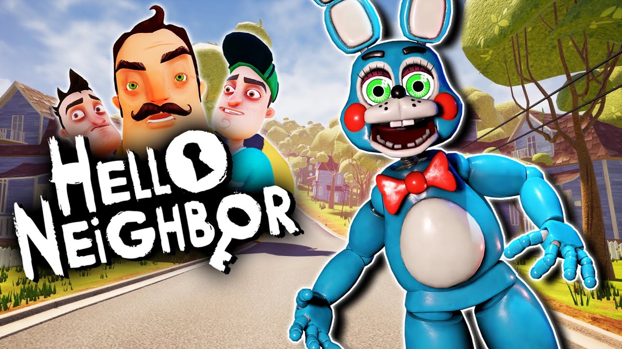 HELLO AGAIN TOY BONNIE (FNAF: Help Wanted) | Hello Neighbor Mod - YouTube