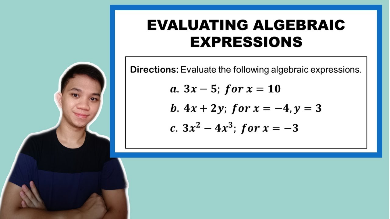 [TAGALOG] Grade 7 Math Lesson: HOW TO EVALUATE ALGEBRAIC EXPRESSIONS ...