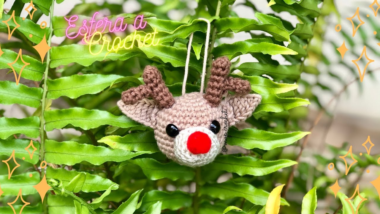 Esfera a Crochet | Reno | Tutorial | Diestra - YouTube