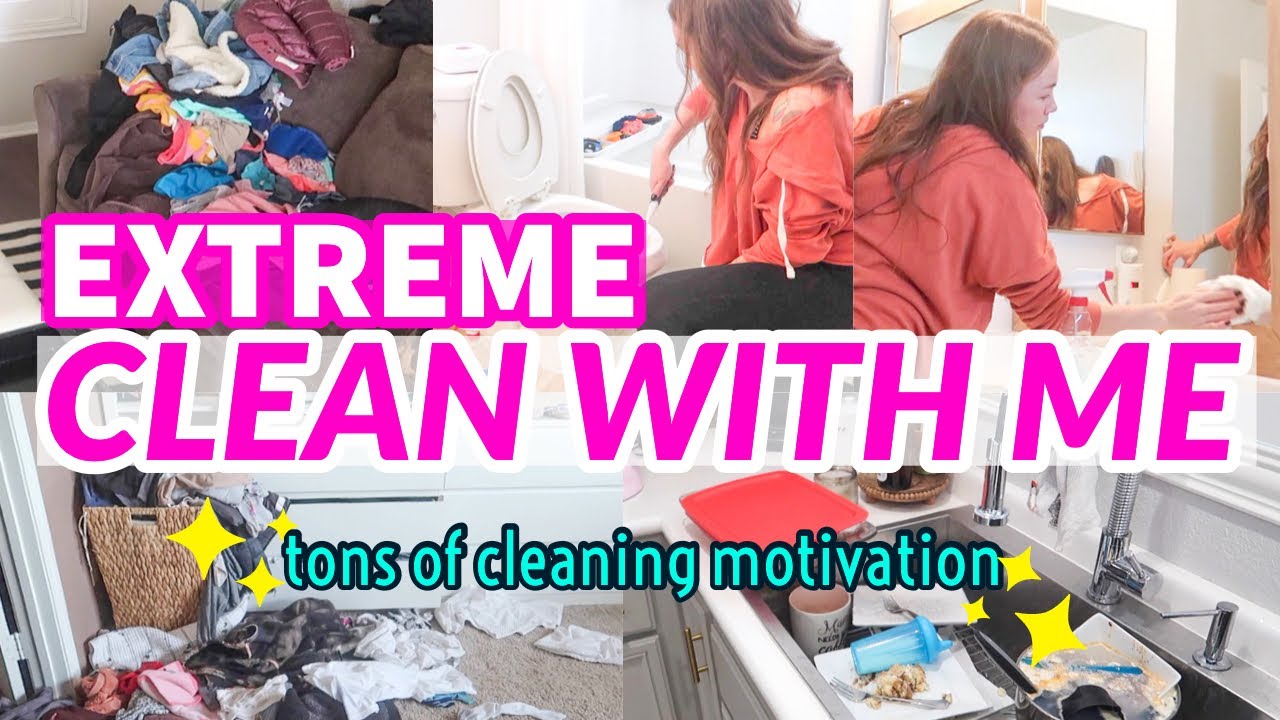2021 EXTREME CLEAN WITH ME | TONS OF SPEED CLEANING MOTIVATION | SUPER ...