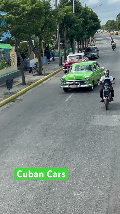 Cuban Cars - YouTube