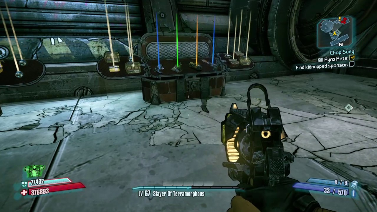 Borderlands 2 Unkempt Harold From Red Chest - YouTube