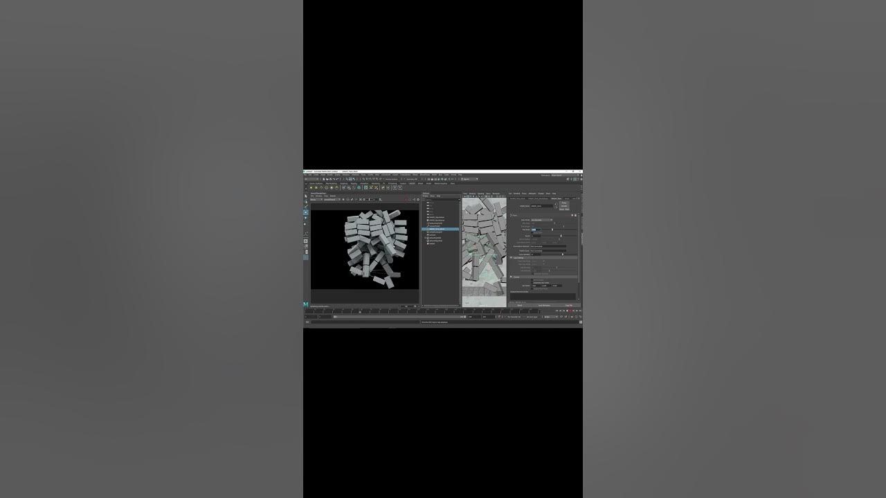 Creating Procedural BlockChain In Maya Part 15 - YouTube