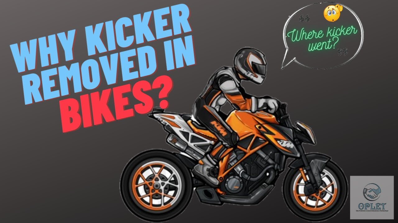 Why there is No KICKSTART in modern motorcycles? - Reason behind ...