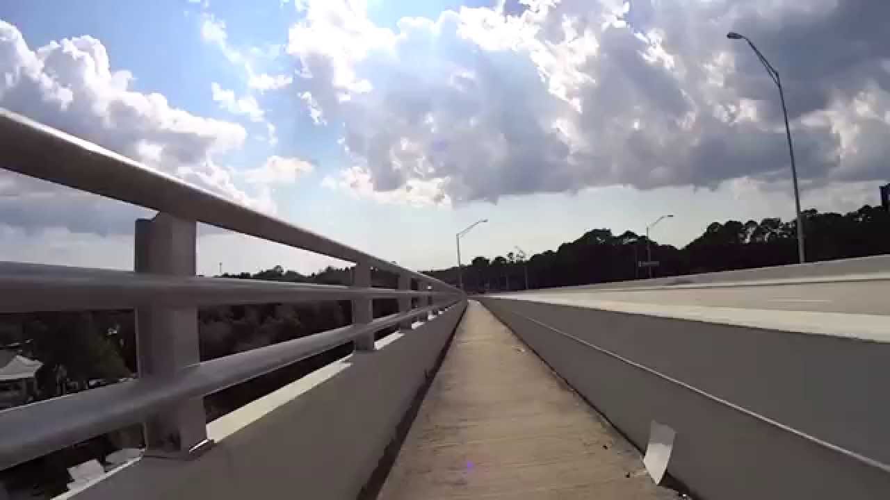 West Bay bridge in Panama City Beach, FL. - YouTube