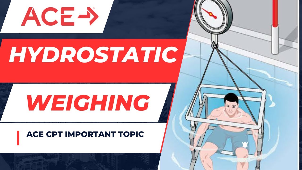 hydrostatic weighing for body fat in Hindi//ACE personal trainer course ...