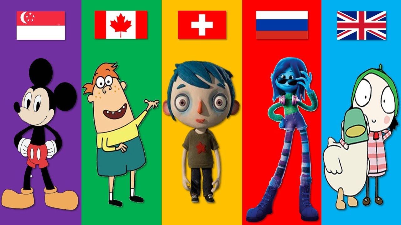 Cartoons From Different Countries | Pt.77 - YouTube