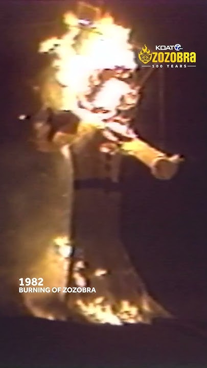 1982 Burning of Zozobra - YouTube