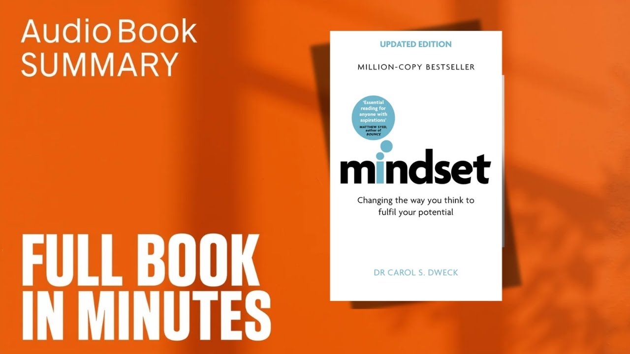 Audio book Summary | mindset by Carol Dweck. - YouTube