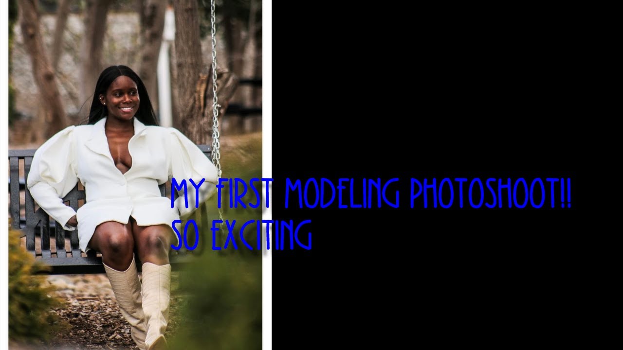 First Modeling Photoshoot Booking - YouTube