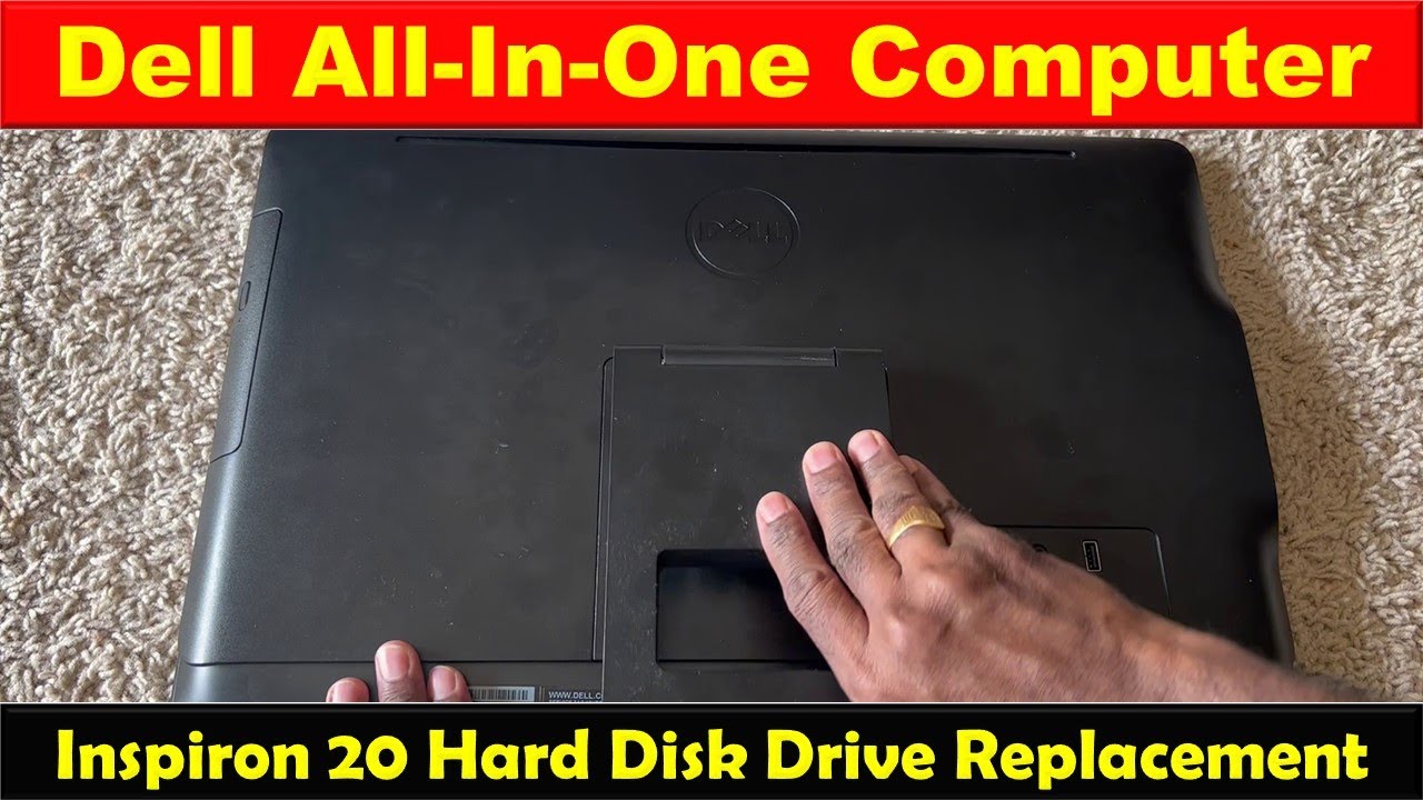 Dell All In One Computer - Dell Inspiron 20 Hard Disk Drive Replacement ...