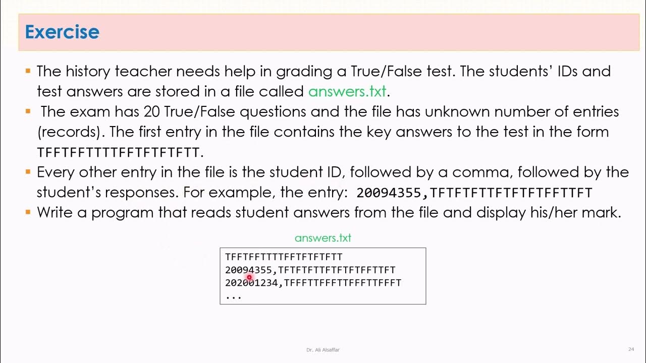 Lesson 14 Exercise 2022 - YouTube