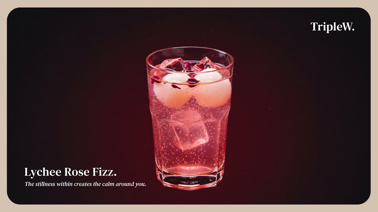 Lychee Rose Fizz. - YouTube