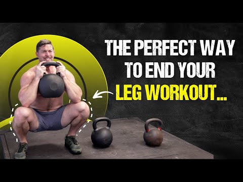 GET RIPPED WITH THE HEAVY Kettlebell Leg Finisher - YouTube