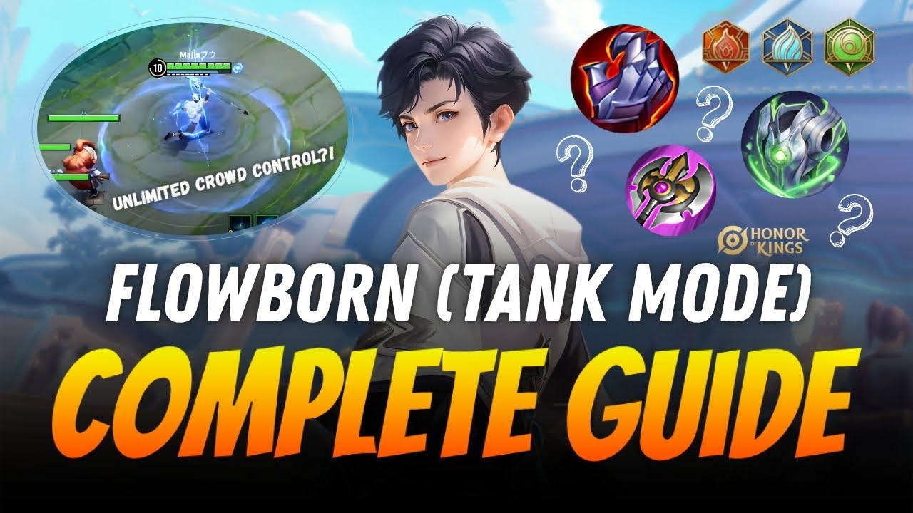 Flowborn Tank Mode! - Penjelasan Lengkap Skill, Build & Tips Pake ...