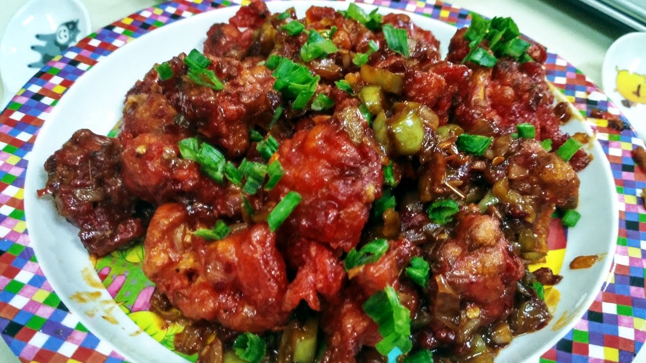 Crispy Honey Chilli Cauliflower || 💓Subscriber's Wishlist💓 || - YouTube