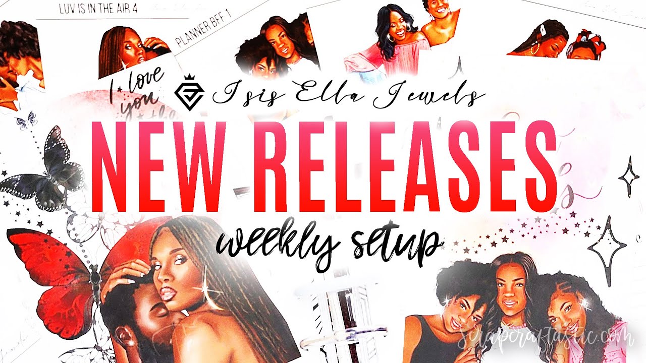 HOW TO Use NEW RELEASES from ISIS ELLA JEWELS Unboxing Weekly Setup ...