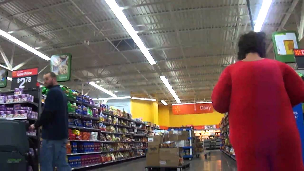 walmart at 3 in the morning fat suit - YouTube