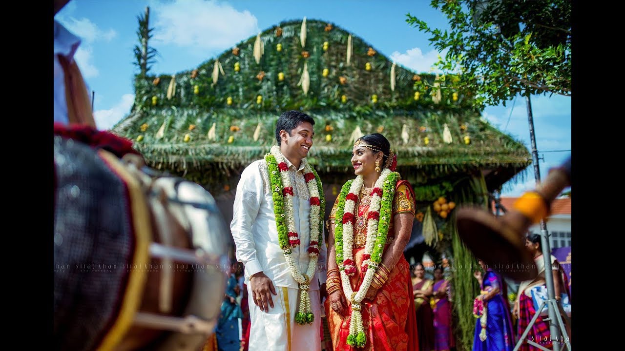 Raj Gowtham & Sushmitha Wedding Teaser Siraj Khan Photography - YouTube