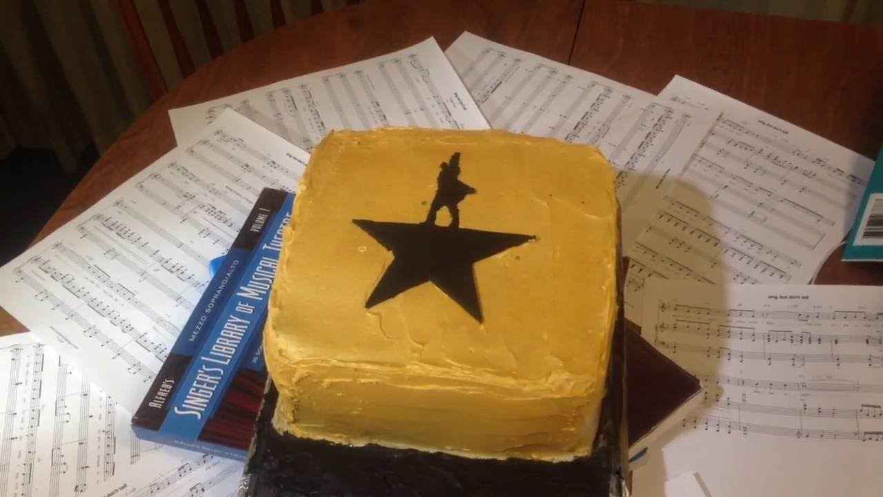 Easy to Make Hamilton Cake- A Frugal Chick - YouTube