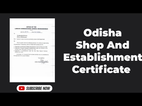 Odisha Shop And Establishment Registration Apply Online | How To Apply ...