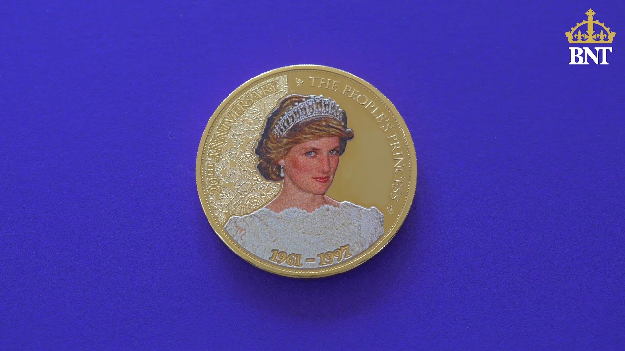 Princess Diana Commemorative Coin - YouTube