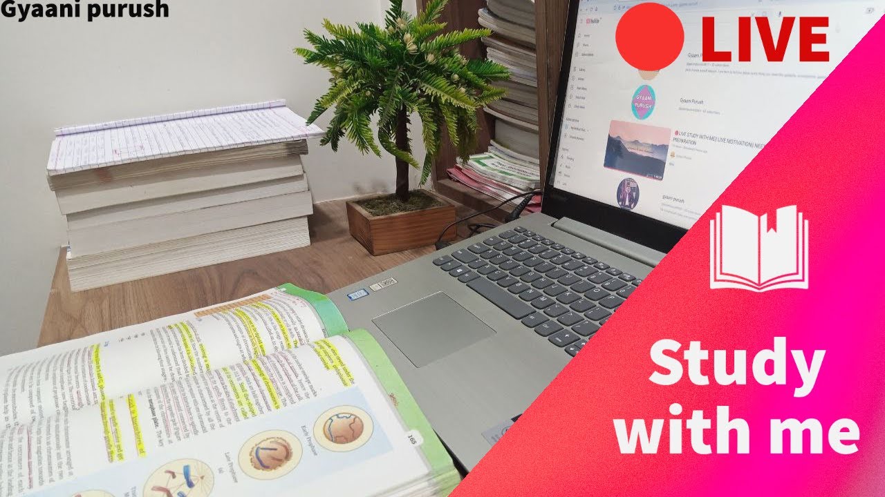 🔴LIVE STUDY WITH ME|| LIVE MOTIVATION|| NEET JEE UPSC MPSC BOARDS ...