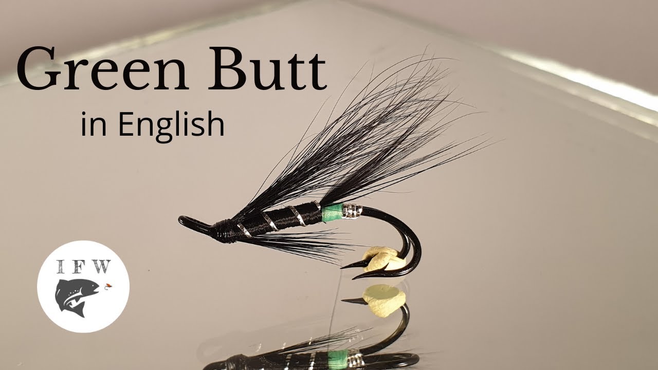 Tying a fly called Green Butt Fly Tying tutorial | Ívar's Fly Workshop ...