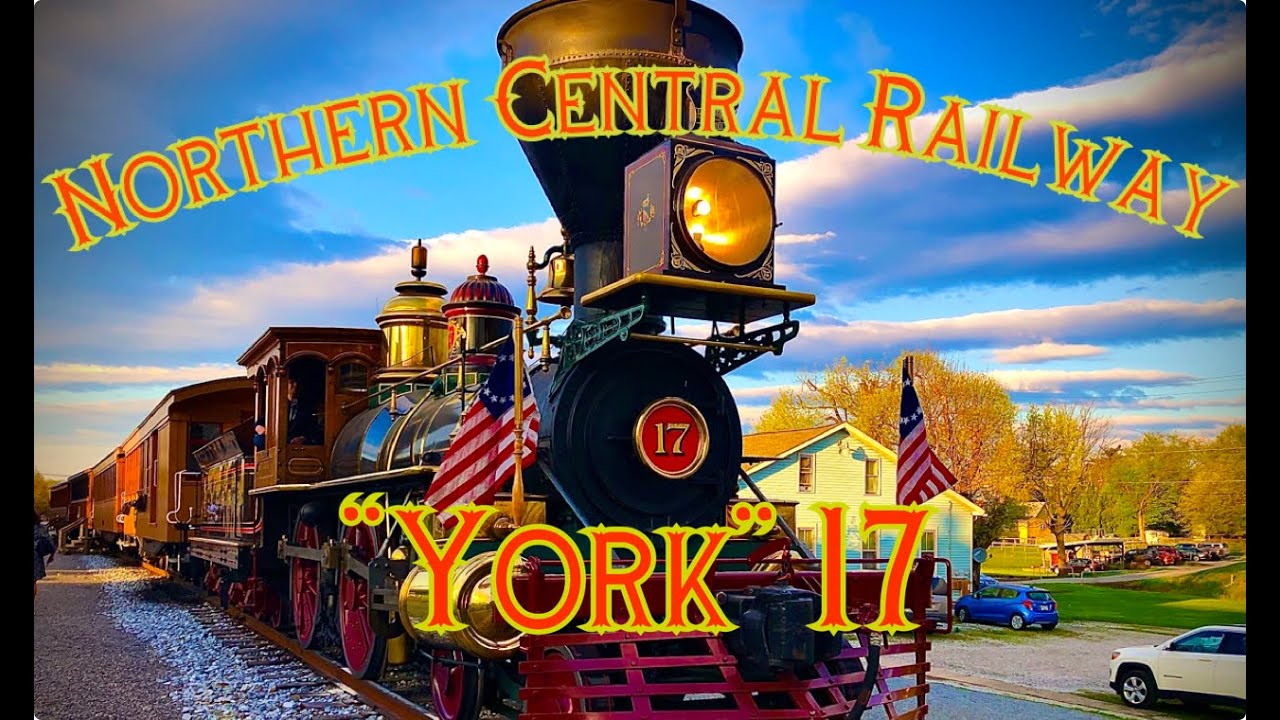 New Coach on the Northern Central Railway, Pulled by "York" 17 - YouTube