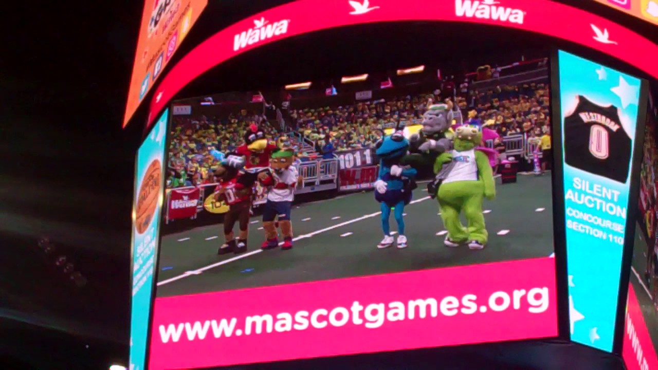 Green Team Dance at Mascot Games in Orlando June 2017 - YouTube