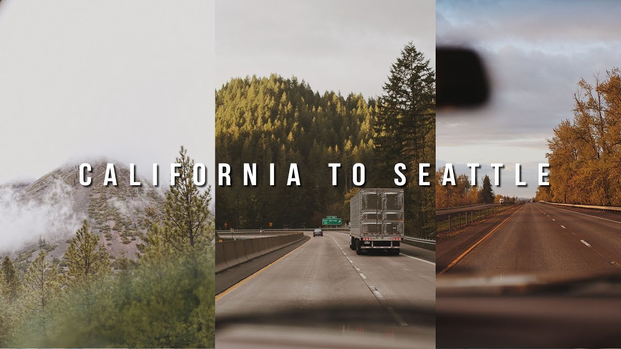 Moving from California to Seattle Part 2: The 20-Hour Drive 🚗 - YouTube