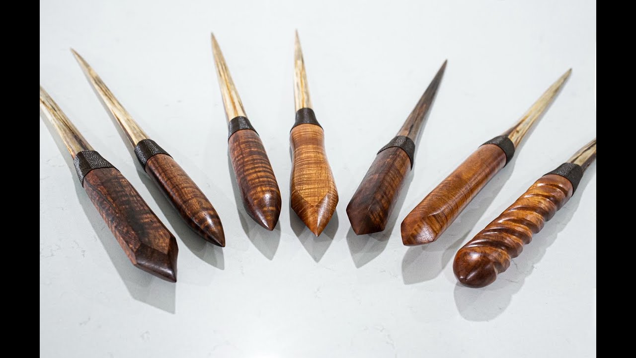 Finishing 7 Hawaiian Daggers at once - YouTube