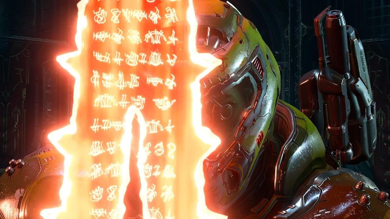 Doomslayer gets the slayer crucible [DOOM Eternal PS5] - YouTube