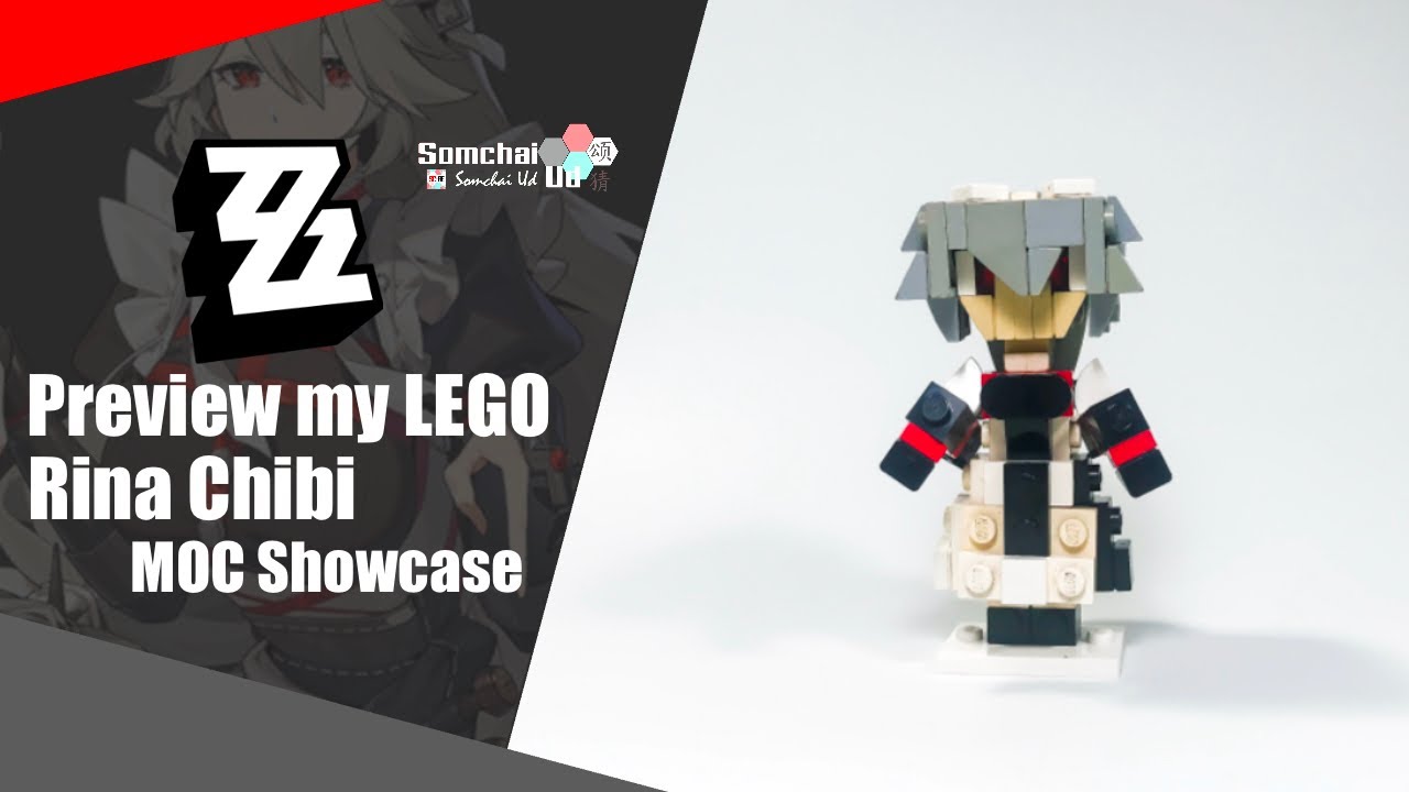 Preview my LEGO Zenless Zone Zero Rina Chibi | Somchai Ud - YouTube