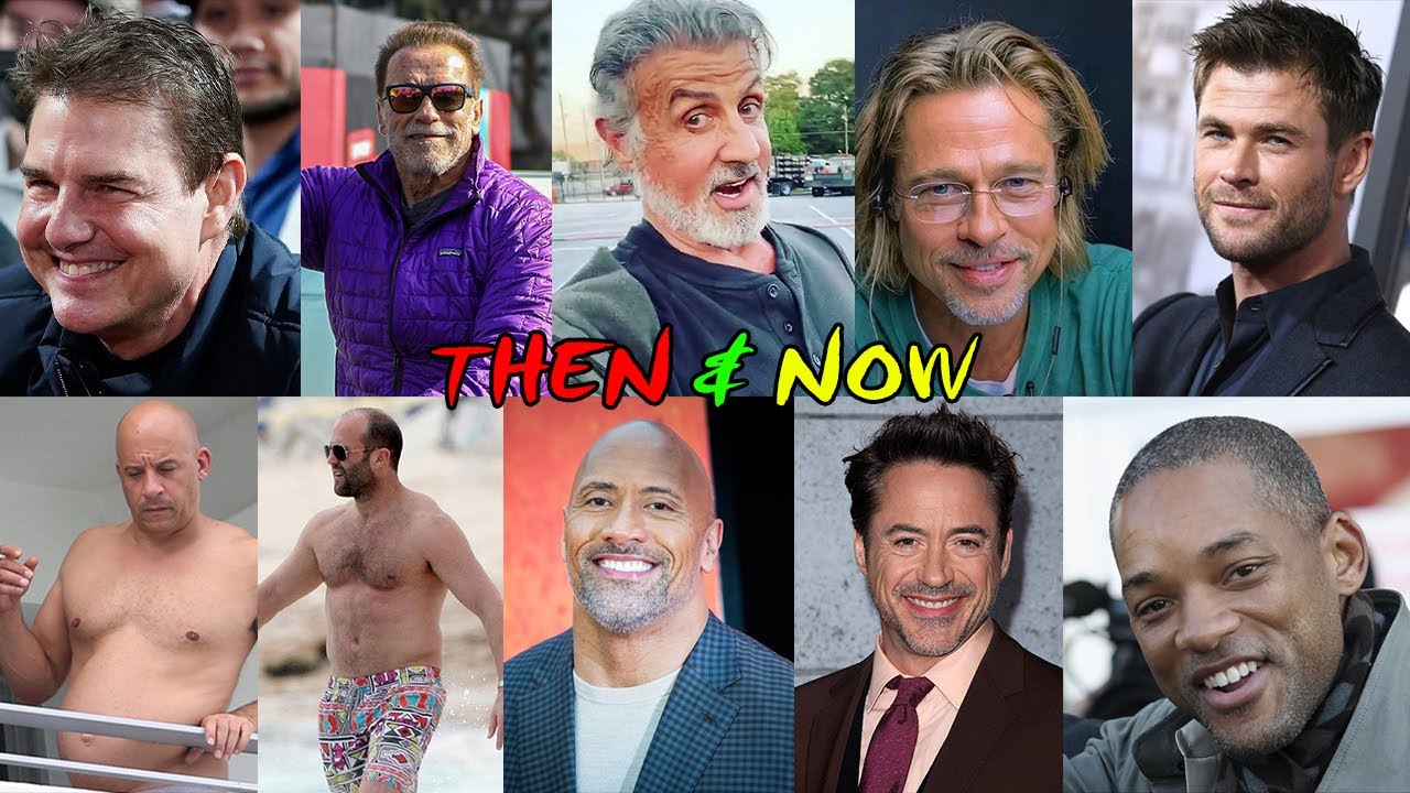 Top 10 Action Stars Then and Now 2022 - YouTube